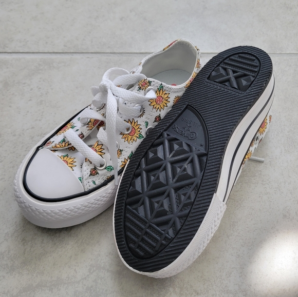 Converse | Shoes | Converse Kids Sunflower Platform | Poshmark